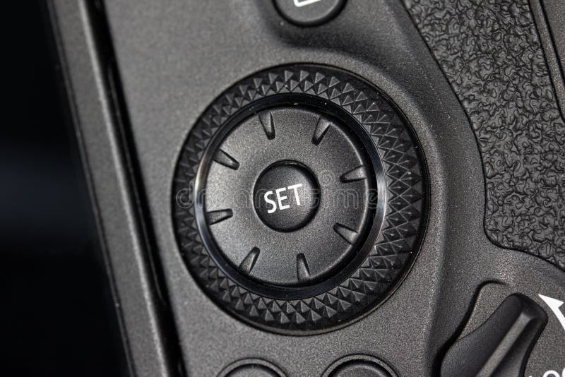 The Back of Digital Camera with Control Buttons Stock Image - Image of ...