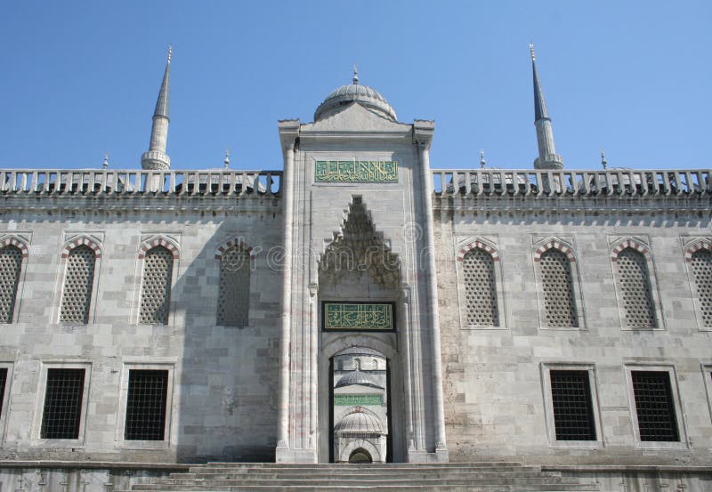 Islamic mosque in Istanbul stock image. Image of details - 10436809