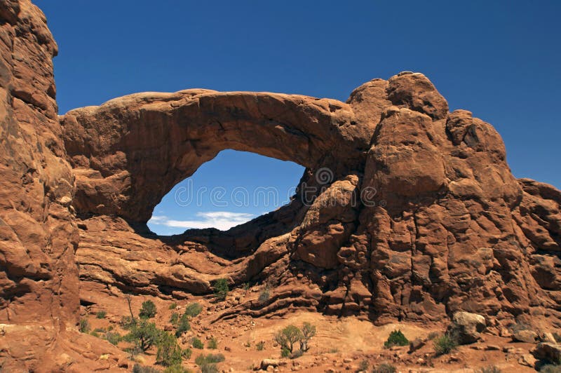 Delicate Arch at Arches National Park Stock Photo - Image of america ...