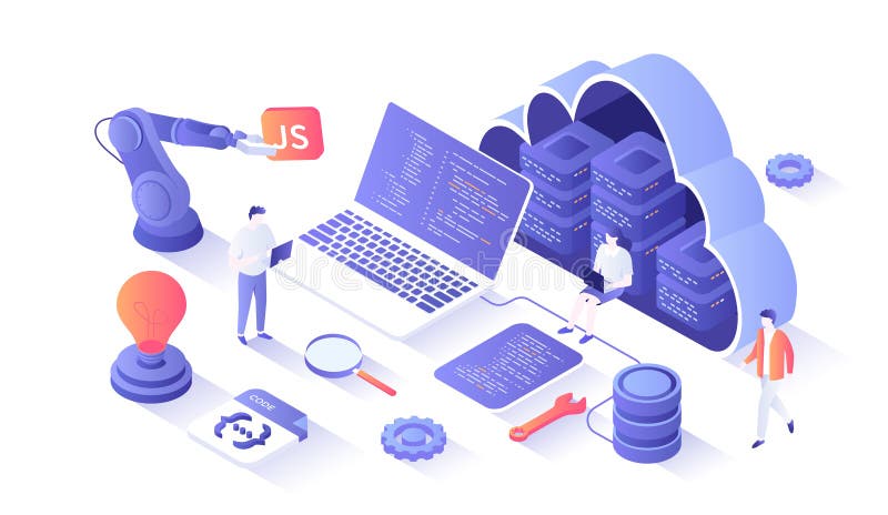 Back End Development Coding Software Engineering Programming Languages Server Racks In The