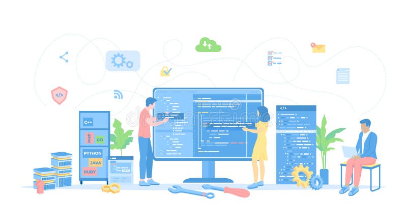 Programming Write Stock Illustrations – 1,205 Programming Write Stock ...