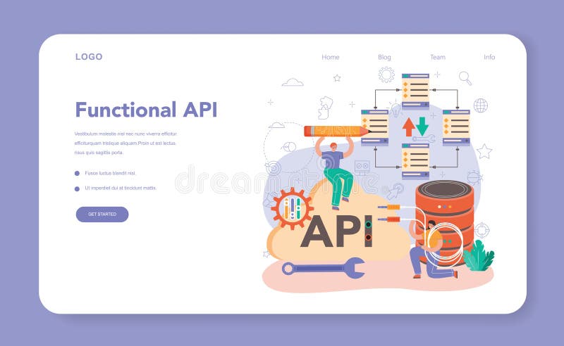 Backend Developer Banner Stock Illustrations – 254 Backend Developer ...