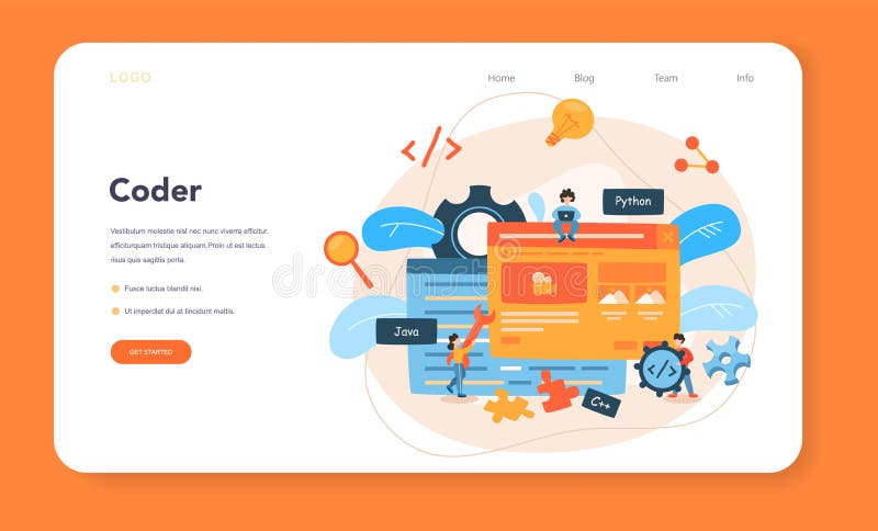 Backend Developer Banner Stock Illustrations – 254 Backend Developer Banner Stock Illustrations ...