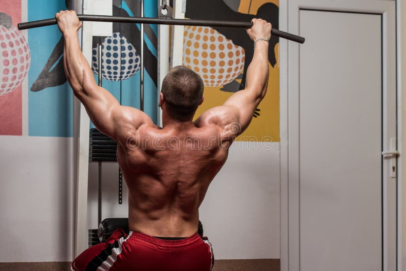 Back Exercise stock image. Image of handsome, conscious - 44390795