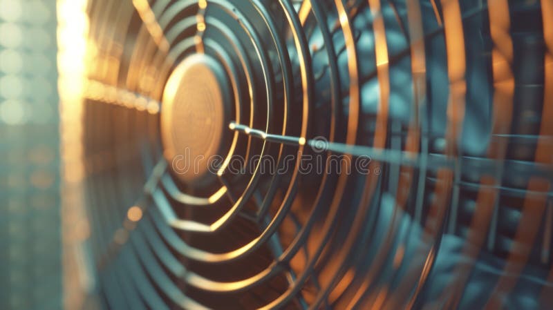 The Back of the Fan Where the Removable Air Filter Can Be Seen and ...