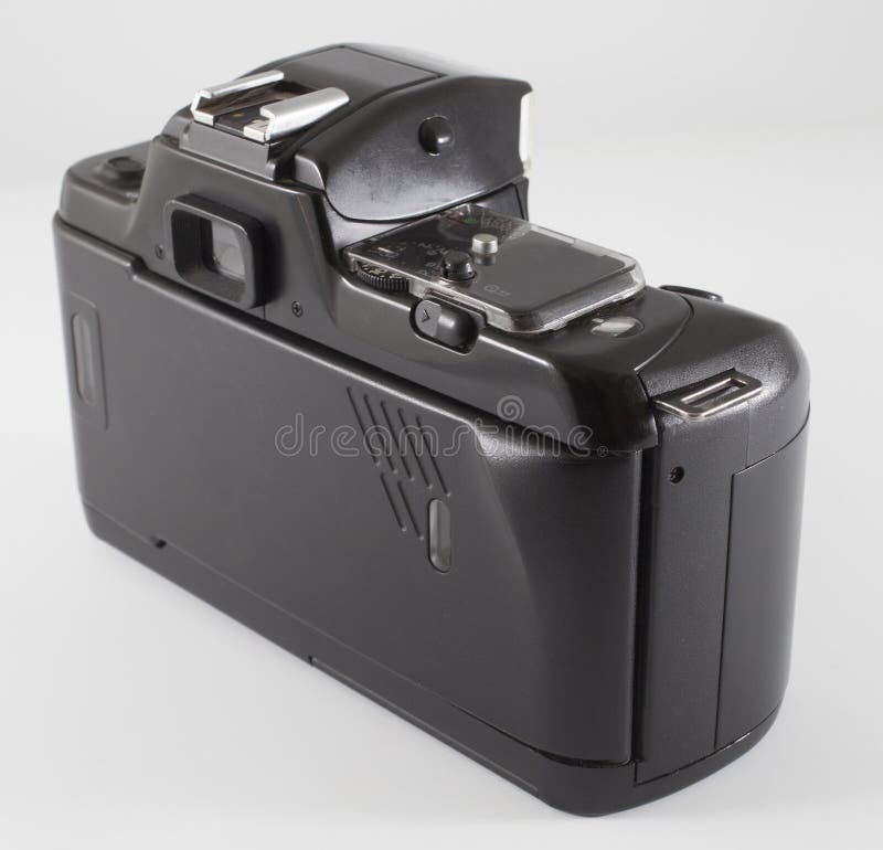 Back of a film camera stock image. Image of white, film - 54352301