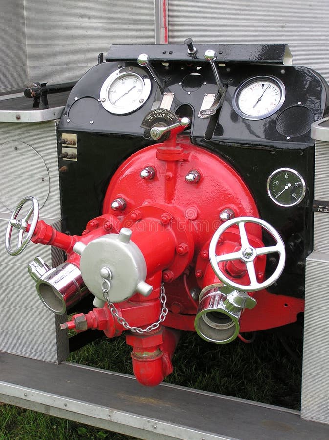 Back of Fire Engine stock photo. Image of engine, technology - 201842