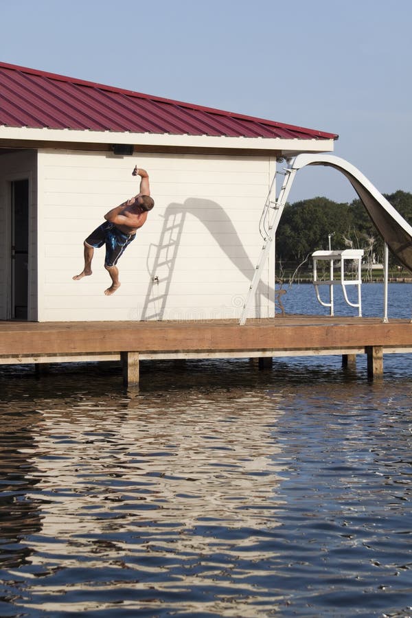 Back Flipper stock photo. Image of dive, flip, person - 15627852