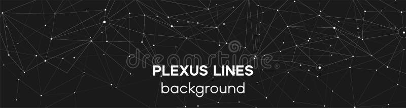 Back Geometric Abstract Banner. Technology Concept for Website Stock ...