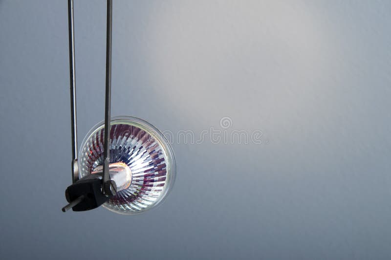 Back of halogen spotlight stock image. Image of wall - 21974283