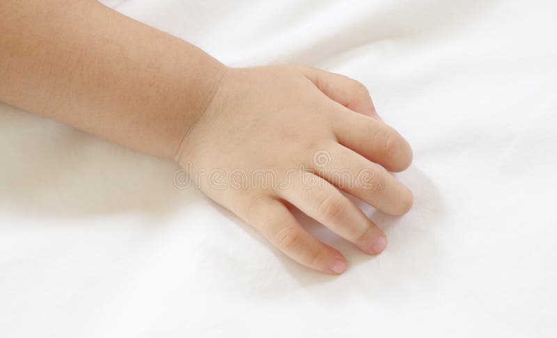 Back hand of asian baby stock image. Image of finger - 68881851