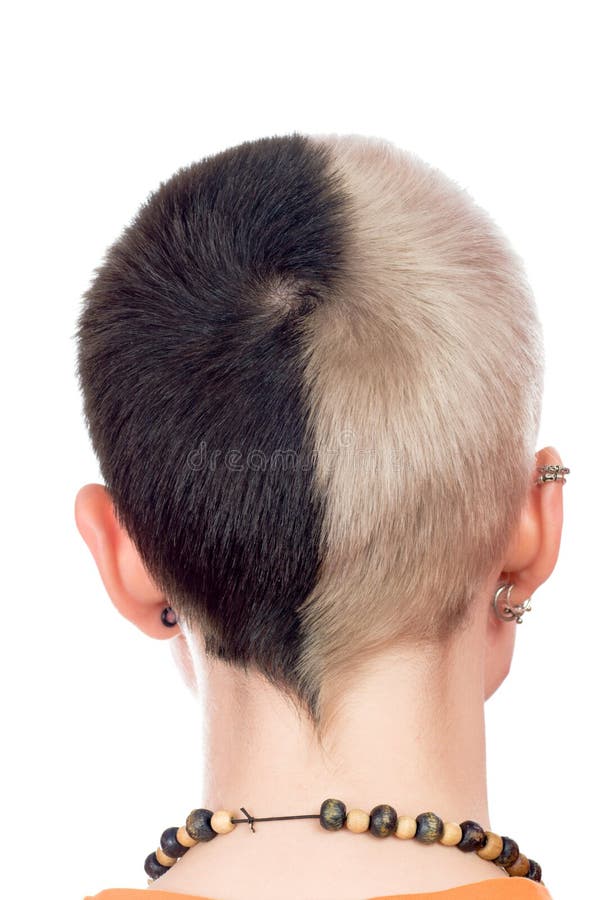 Back of the head stock image. Image of white, head, neck - 7939639
