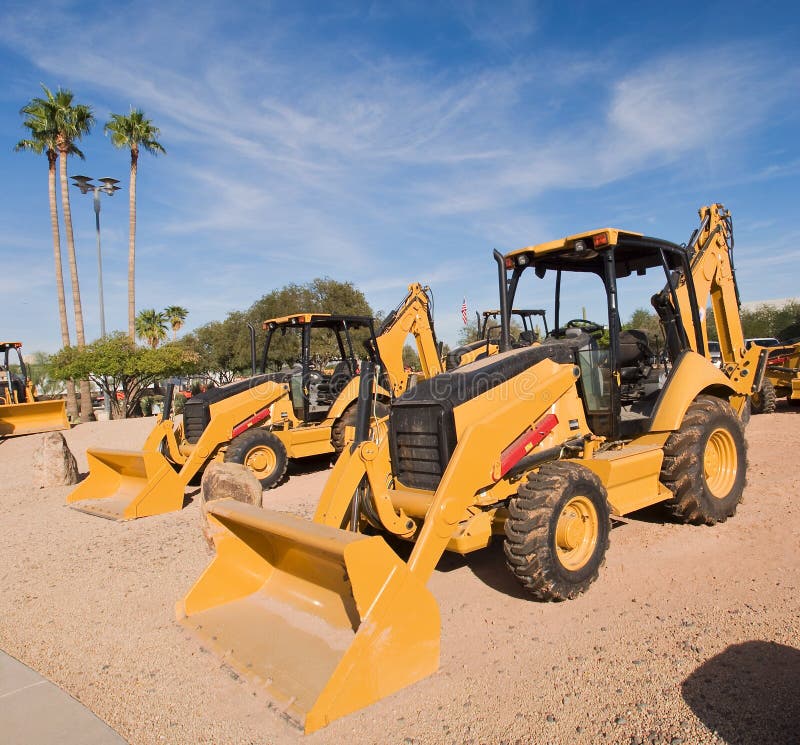 Back hoe stock image. Image of machinery, heavy, construction - 4900097