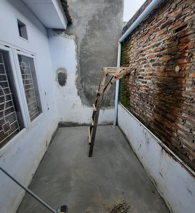 The back house renovated stock image. Image of back - 240465607