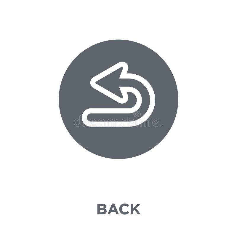 Back icon from collection. stock vector. Illustration of element ...