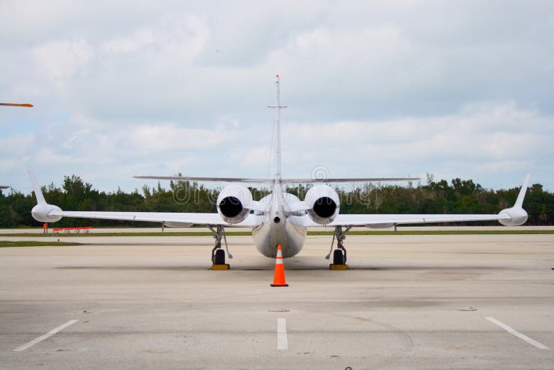 Back of jet plane stock image. Image of transportation - 13078065