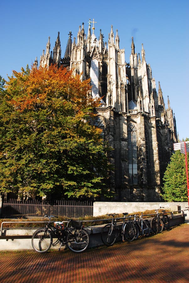 Back of Koln DOM stock image. Image of europe, cologne - 7559831