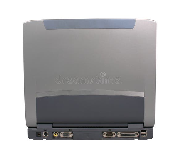 Back of Laptop stock image. Image of laptop, front, technology - 6033