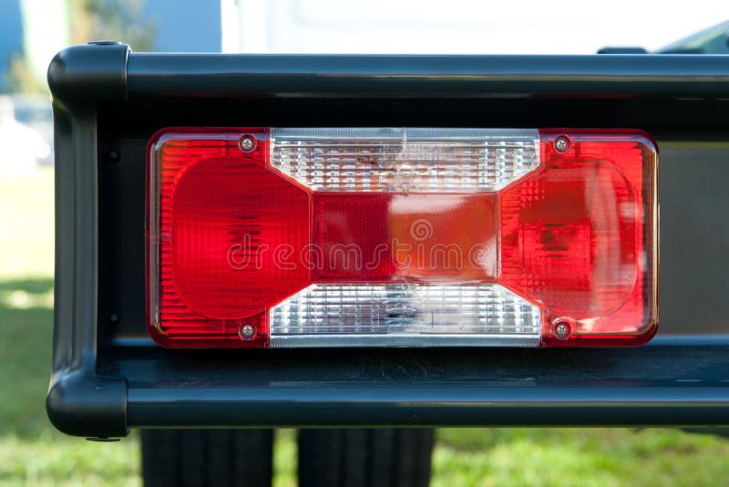 Back Light stock image. Image of light, truck, back, signal - 21493145