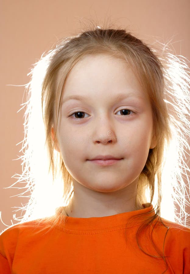 Back light portrait stock image. Image of close, illuminated - 8201563