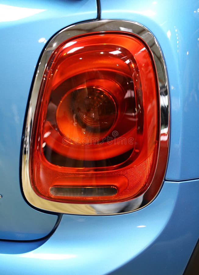 Back lights of a car. stock image. Image of automobile - 103707229