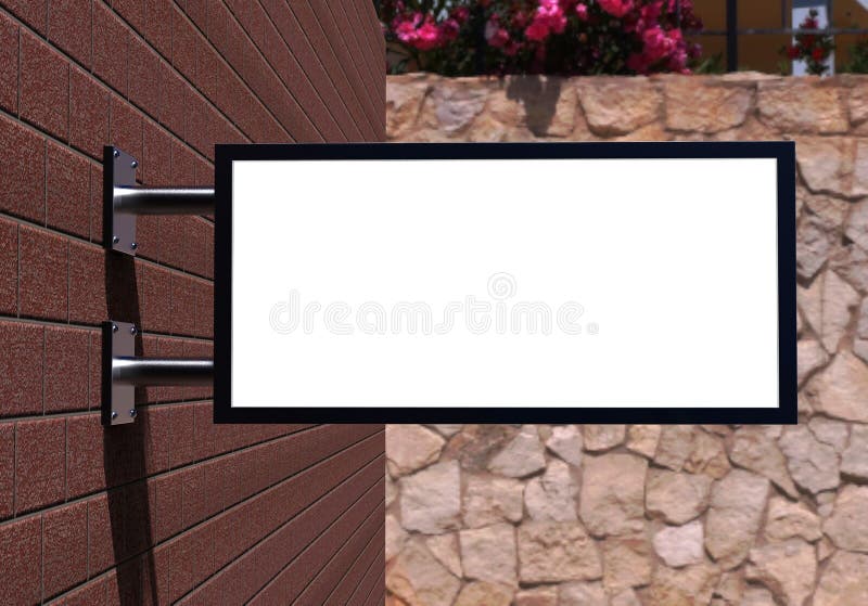 Back Lit Signage Rectangular Round Board, Led Glow Advertising Board ...