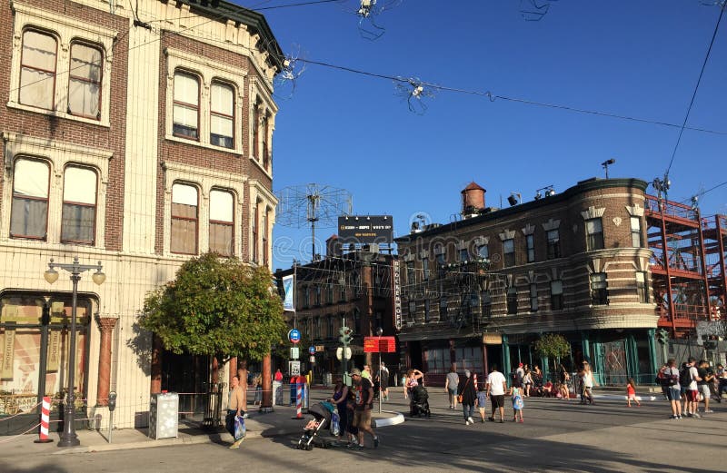 Back Lot, Hollywood Studios, Orlando. Editorial Stock Image - Image of ...