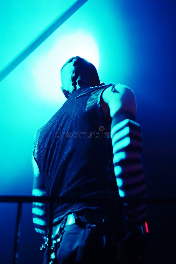 Back of male dancer stock photo. Image of night, dark, futurepop - 332526