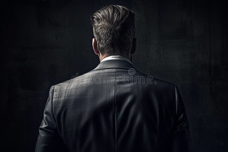 Back of Back of a Man Back of a Person Back of a Man Generative AI ...