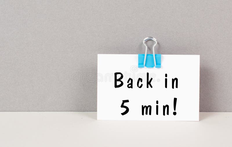 Be Right Back Sign Stock Photos - Free & Royalty-Free Stock Photos from ...