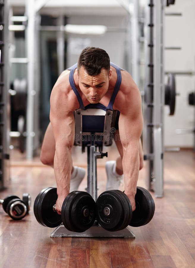 Back muscles workout stock photo. Image of bodybuilding - 39983062