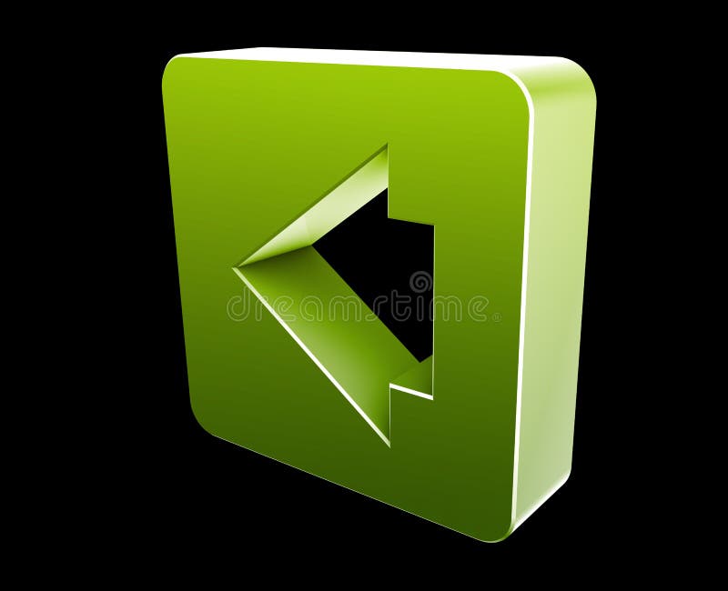 Back navigation icon stock illustration. Illustration of arrow - 11242113