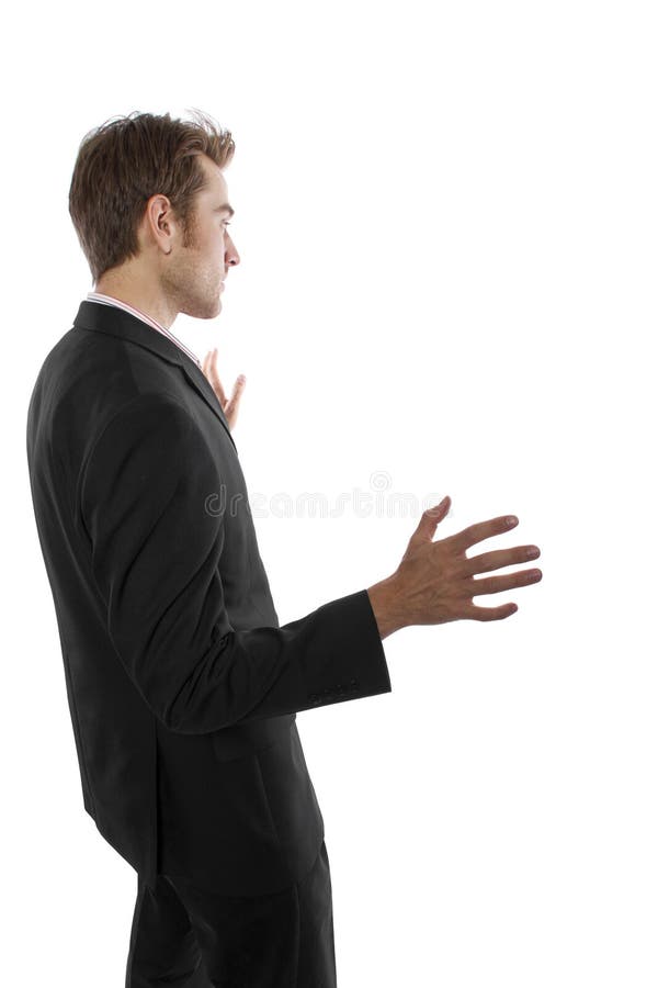 Back Off stock photo. Image of style, frightened, people - 31926020