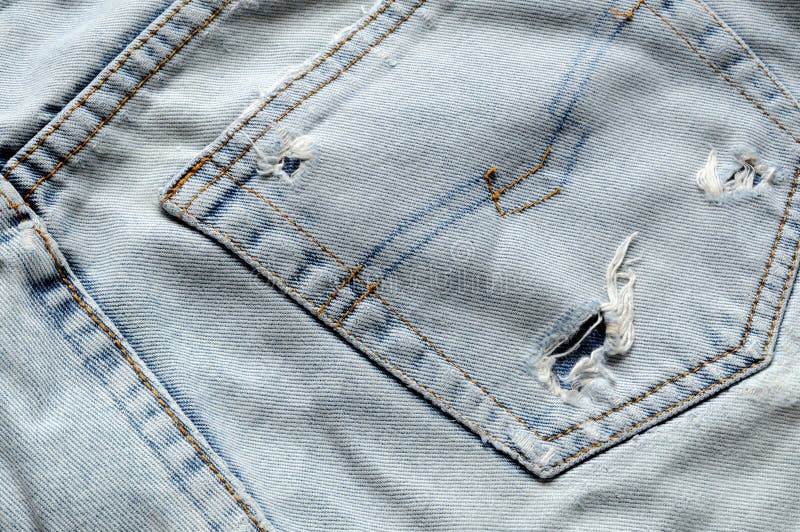 Back of old Jeans stock image. Image of denim, work, needle - 19912251