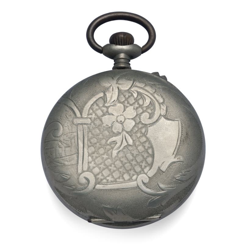 Back of an Old Pocket Watch Stock Photo - Image of classic, pocketwatch ...