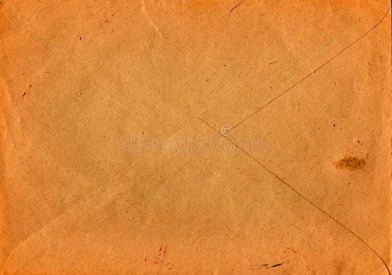 Back of an Old Used Envelope. Rich Stain and Paper Details Stock Photo ...