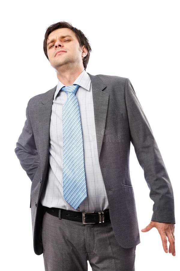 Back pain stock image. Image of discomfort, executive - 22229501