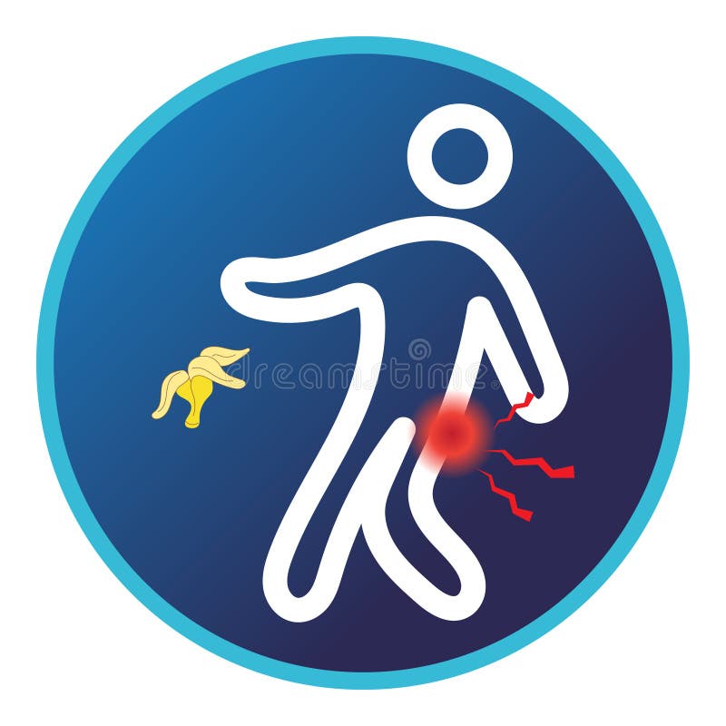 Injury of the Back Pain Icon, Concept Symptom of Back and Pelvic Injury ...