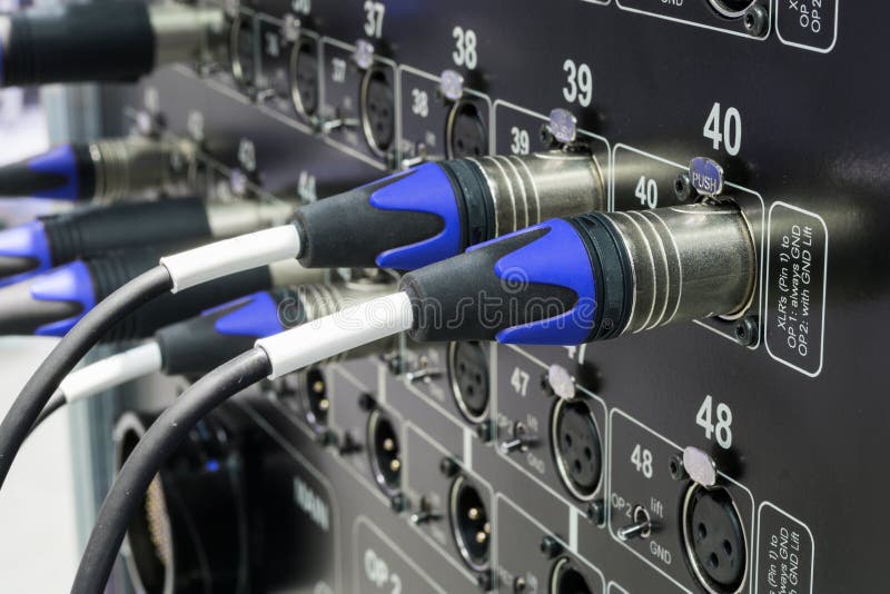 Back Panel Connectors Computer Stock Photos - Free & Royalty-Free Stock ...