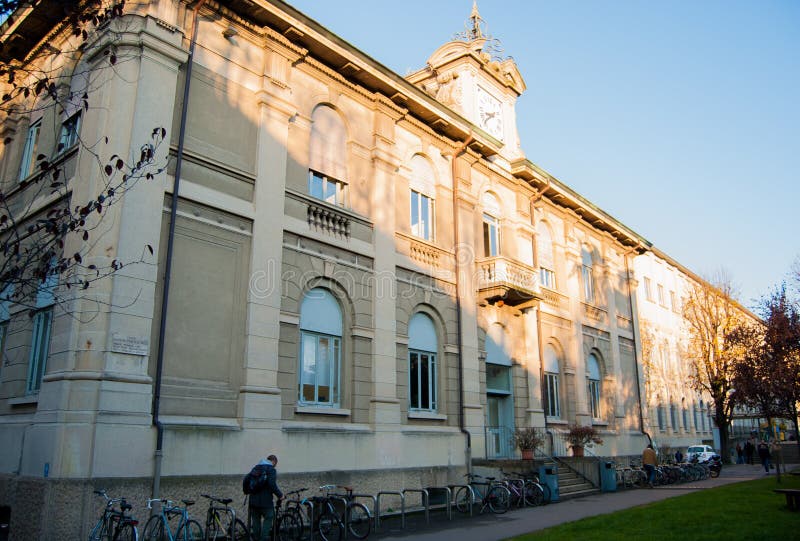 Back Part of the Milan Polytechnic Editorial Photography - Image of ...