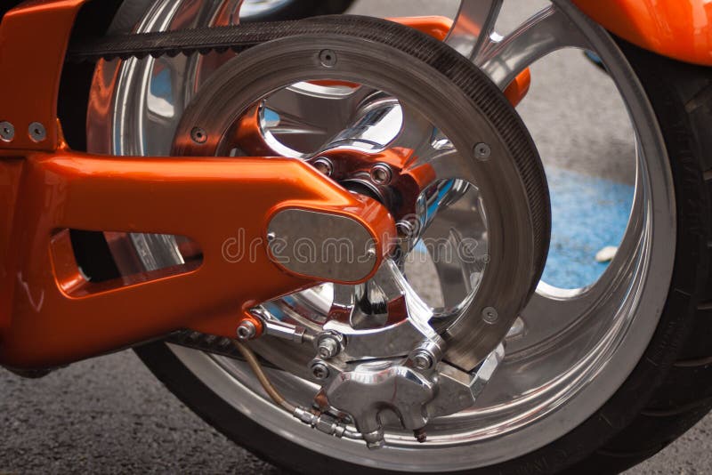 Back part of MotorCycle stock image. Image of transport - 33794433