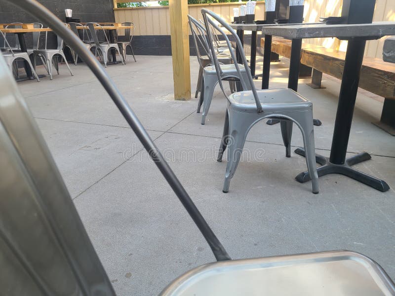 Back patio stock photo. Image of furniture, lighting - 256403708