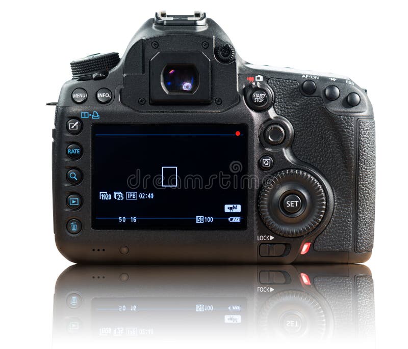 Digital Camera back stock photo. Image of back, compact - 3776436
