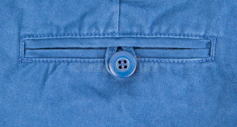 Back pocket of pants. stock photo. Image of stitch, casual - 32177928