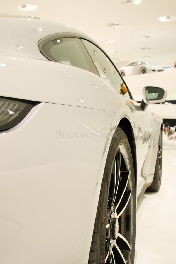 Back of a Porsche 911 Turbo S Editorial Photo - Image of building ...