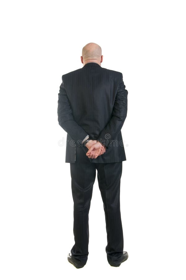 Confident Businessman Full-length Stock Photo - Image of background ...