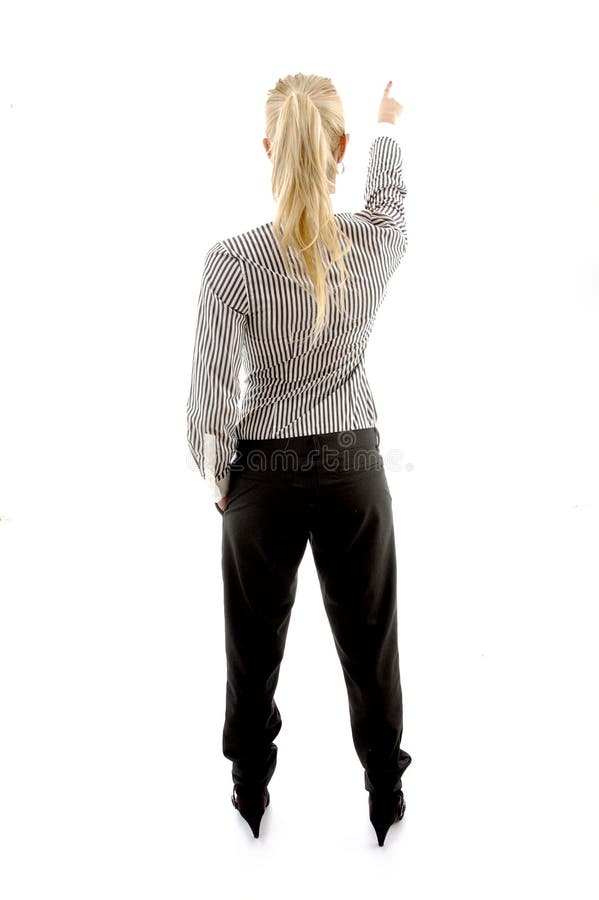 147 Back Pose Female Pointing Photos - Free & Royalty-Free Stock Photos ...