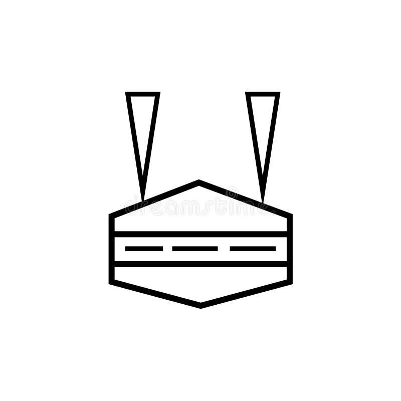 Back Protection Icon Vector Sign and Symbol Isolated on White ...