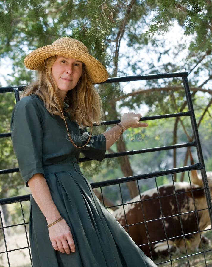 Back at the Ranch stock image. Image of dress, animal - 3841491