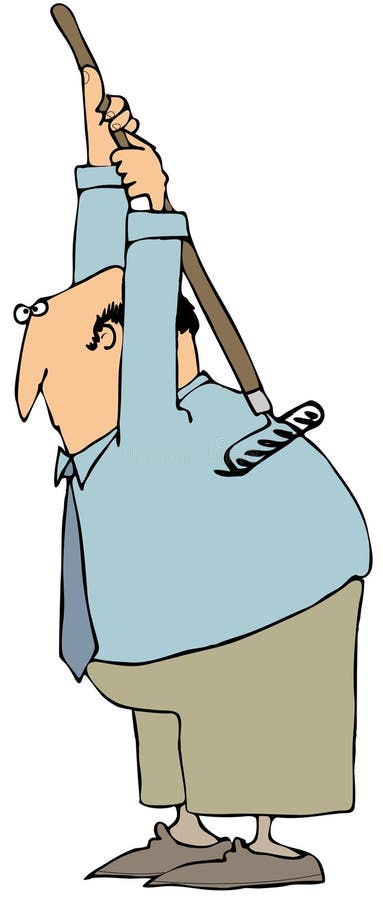 Man Scratching Back Stock Illustrations – 64 Man Scratching Back Stock ...